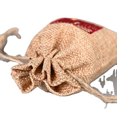 中国 カートゥーン パターン カスタム ダイ 環境 保護 ハンプ ファッション 麻 引き出し ストリング バッグ 販売のため