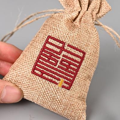 中国 カートゥーン パターン カスタム ダイ 環境 保護 ハンプ ファッション 麻 引き出し ストリング バッグ 販売のため