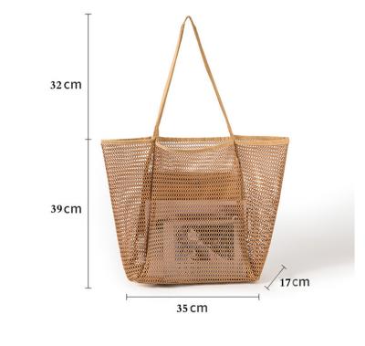 Cina Manifattura di una spalla sacca da incrocio tessuto design per casual e semplice spiaggia look estivo in vendita