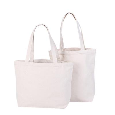 China Customizable Size Fashion Style Canvas Tote Bag Other Pattern Type Plain Custom Canvas Bag for sale