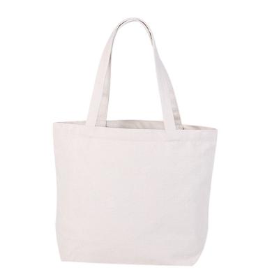 China Customizable Size Fashion Style Canvas Tote Bag Other Pattern Type Plain Custom Canvas Bag for sale