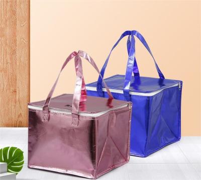 중국 유통품 배달용 유행성 재사용성 단열형 토트백 판매용