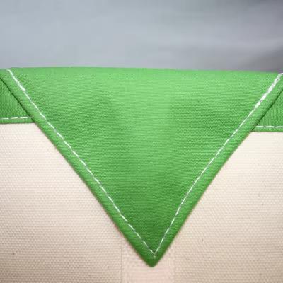 China Bolso de algodón ecológico con logotipo impreso a medida estilo de bucle blando en venta