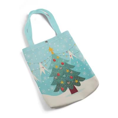 중국 최신 패션 스타일 맞춤 쇼핑 가방 캔버스 토트 가방 풀 컬러 인쇄 판매용