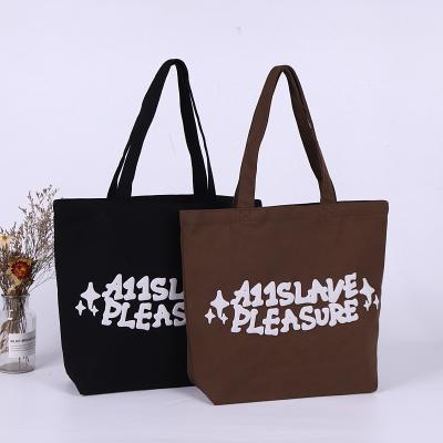 중국 사용자 지정 로고 수용 캔버스 쇼핑 가방 창의적인 패션에 대한 완벽한 솔루션 판매용