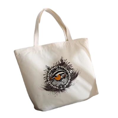 중국 프로모션 커스텀 어깨 내구성 면화 캔버스 쇼핑 토트백 대용량 판매용