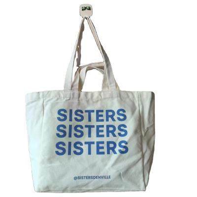 중국 주문형 인쇄 로고 선물 내구성 면화 캔버스 쇼핑 토트 가방 판매용