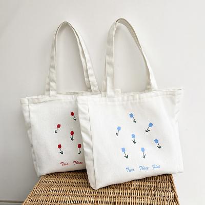 China Customized Color Eco Friendly Recycled Large Shopping Bag Canvas Cotton Tote Bags for sale