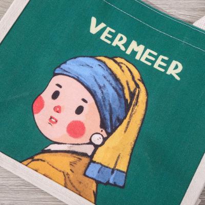 중국 엑스트라 대형 사용자 지정 로고 인쇄 물 막 래미네이트 캔버스 토트 가방 판매용