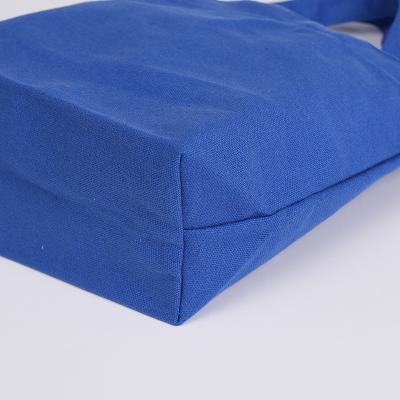 중국 맞춤형 컬러 캔버스 면화 핸드백 미니 토트 쇼핑백 판매용