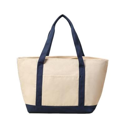 중국 중간 크기의 주문 인쇄 된 재활용 일반 유기 면 캔버스 토트 가방 로고 판매용