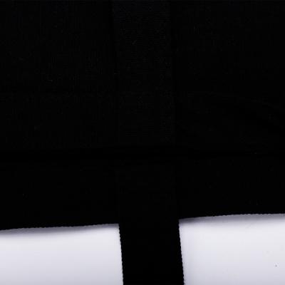 중국 일반 검은색 친환경 면화 캔버스 토트 가방 사용자 지정 인쇄 로고 재사용 쇼핑 판매용