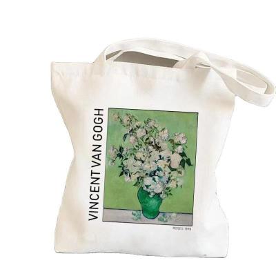 중국 맞춤형 색상 재사용 일반 면화 캔버스 식료품 쇼핑 토트 가방 홍보 판매용