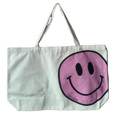 중국 커스텀 컬러 및 인쇄 로고와 함께 큰 용량 어깨 쇼핑 캔버스 토트 가방 판매용