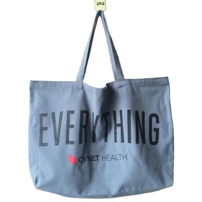 중국 커스텀 컬러 및 인쇄 로고와 함께 큰 용량 어깨 쇼핑 캔버스 토트 가방 판매용