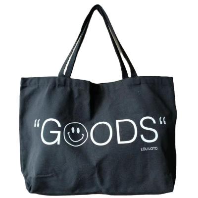 중국 커스텀 컬러 및 인쇄 로고와 함께 큰 용량 어깨 쇼핑 캔버스 토트 가방 판매용
