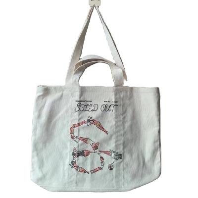 China Multi-Purpose and Environmentally Friendly Cotton Canvas Tote Bag for Daily School Life for sale