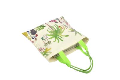 중국 천 캔버스 환경 친화적 재사용 디자인 쇼핑 토트 가방 판매용