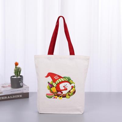 중국 친환경 쇼핑 및 여행 필요를 위해 귀여운 고양이 패턴 재사용 캔버스 토트 가방 판매용