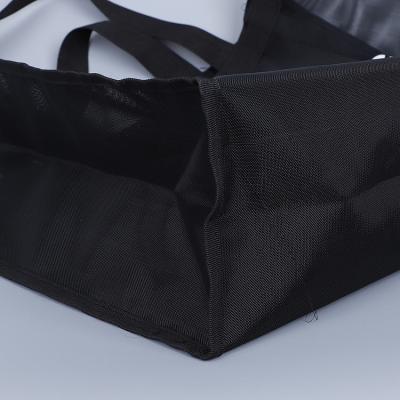 중국 맞춤형 디자인 재사용 나일론 와이어 메시 개인화 로고와 함께 해변 쇼핑 토트 가방 판매용