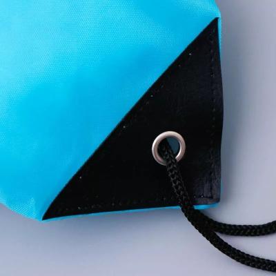 중국 실크 스크린 인쇄용 중형 폴리에스터 나일론 드래그 스트링 배낭 판매용