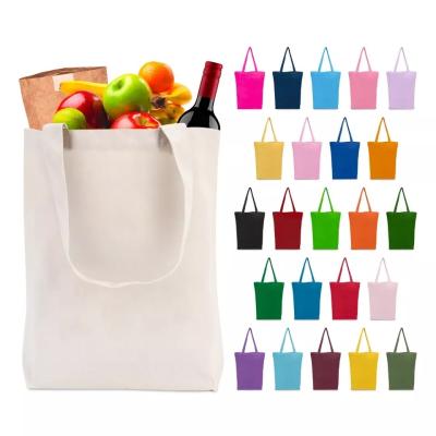 중국 중형 재사용 수건 캔버스 쇼핑 가방 판매용