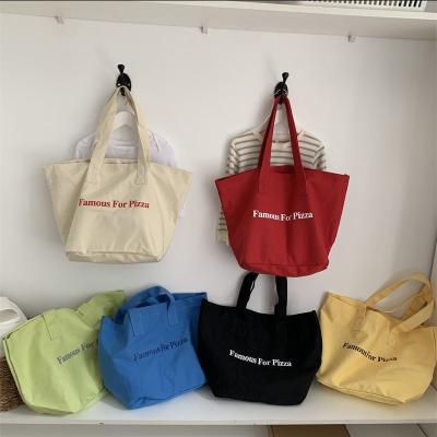China Daily School Life Canvas Tote Bag for Shopping Practical and Versatile Design for sale