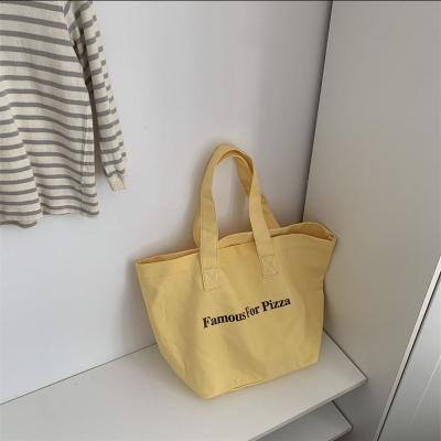 China Daily School Life Canvas Tote Bag for Shopping Practical and Versatile Design for sale