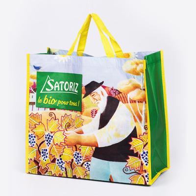 중국 환경 친화적 인 구매자를위한 맞춤형 색상 비 직물 재사용 쇼핑 토트 가방 판매용