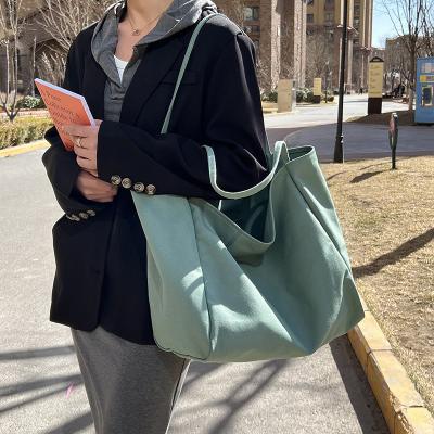 China Custom Printing Cotton Canvas Tote Bag Perfect for Daily School Life for sale