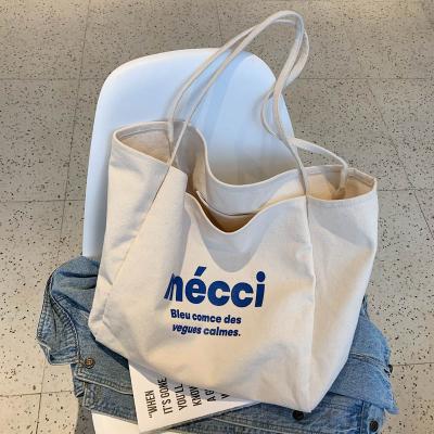 China Daily School Life Eco Fashion Custom Reusable Handbag Cotton Tote Bags For Women for sale