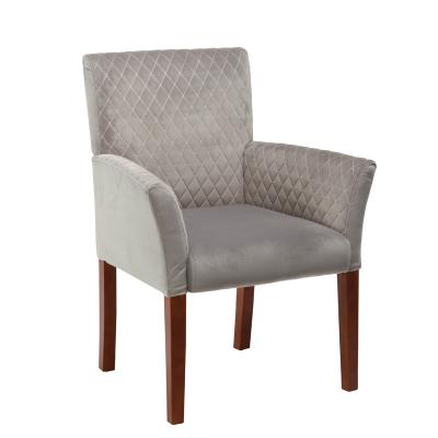 China Velvet Armchair Chairs hademade by solid wood frame, Bar chair Coffee chair,Living Room Chair HL-6046-1 for sale