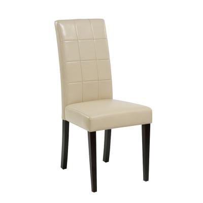 China Leather Lned Dining Chair,Hotel Chair,Restaurant Chair,Solid Wood Chair,Cream Leather Chair HL-6033 for sale