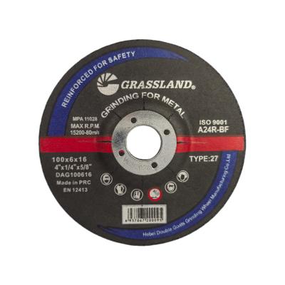 China 4" 100mm X 6mm X16 mm Stainless Steel Cutting Discs Angle Grinder Using EN 12413 for sale