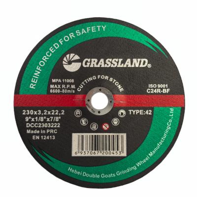 China 9 Inch Cut Off Angle Grinder Thin Cutting Disc 9" X 1/8” X 7/8" ISO for sale