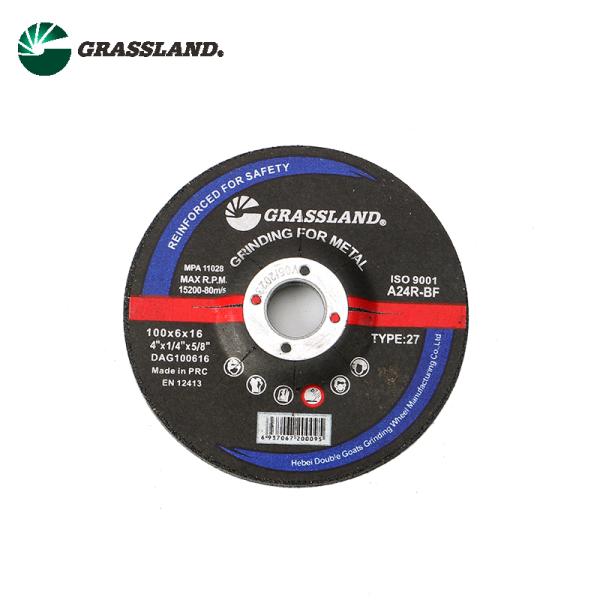 Quality Abrasive Metal Cutting Discs T27-100*6*16MM Designed for Angle Grinder with Continuous Wheel Blade for Smooth Chip Free Cuts on Various Metal Types for sale