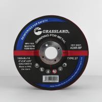 Quality GRASSLAND 4 Metal Grinding wheel 100 X 1.0 for Contaminant-Free Grinding of for sale