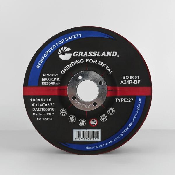 Quality Metal Grinding Discs 100mm Diameter Resin Bonded Wheels Suitable for Angle Grinder in Metal Fabrication and Maintenance for sale