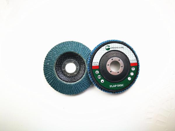 Quality Stainless Steel 115mm Zirconia Aluminium Flap Sanding Discs for sale