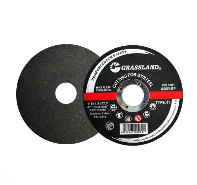 China 4-1/2 discos de corte de aço inoxidável T41 115mm de 