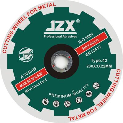 China Metal de T42 230x3x22.23mm/9x1/8x7/8” que corta a lâmina abrasiva à venda
