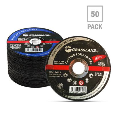 China Discos 125X1X22.23 de corte de aço inoxidável com moedor de ângulo à venda