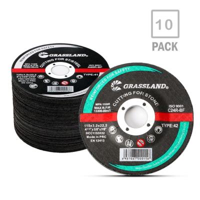 中国 80M/S研摩剤4.5角度粉砕機が付いている鋼鉄のためのインチによって断ち切られる車輪 販売のため