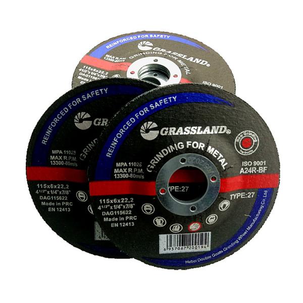 Quality 4.5x3mm 115*3.2*22 Metal Depressed Center Cut Off Wheel for sale