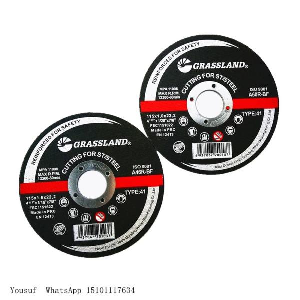 Quality 115mm X 1.0mm X 22.2mm Thin Angle Grinder Discs Depressed Center Metal for sale