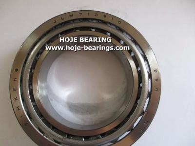 China Inch and single row taper roller bearing JLM 710949 C/JLM 710910 with 65*105*24 mm for sale