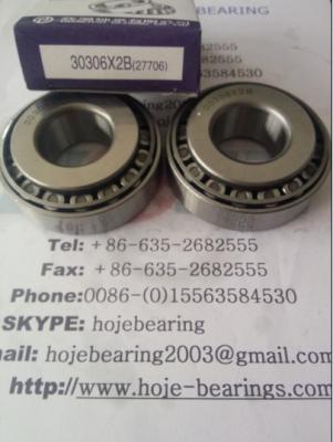 China 30306x2B (27706) Automotive bearings 30x72x24.5mm for sale