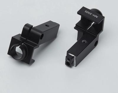 China Componentes usinados de alumínio anodizante preto para a indústria de automação OEM à venda