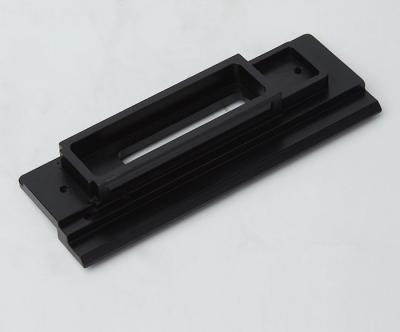 Cina Parti meccanizzate CNC per anodizzazione di metallo nero Materiale di alluminio antiusura AL6061 in vendita