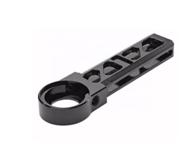 China AAL6061 Alumínio ligado CNC Partes Mecânicas Superfície de óxido negro à venda